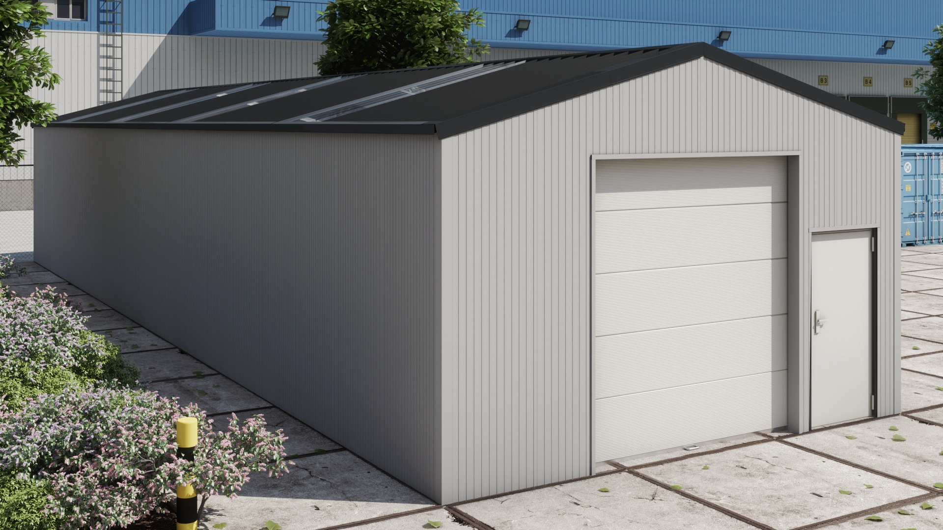 Storage building H620-33 insulated 100mm | Kroftman