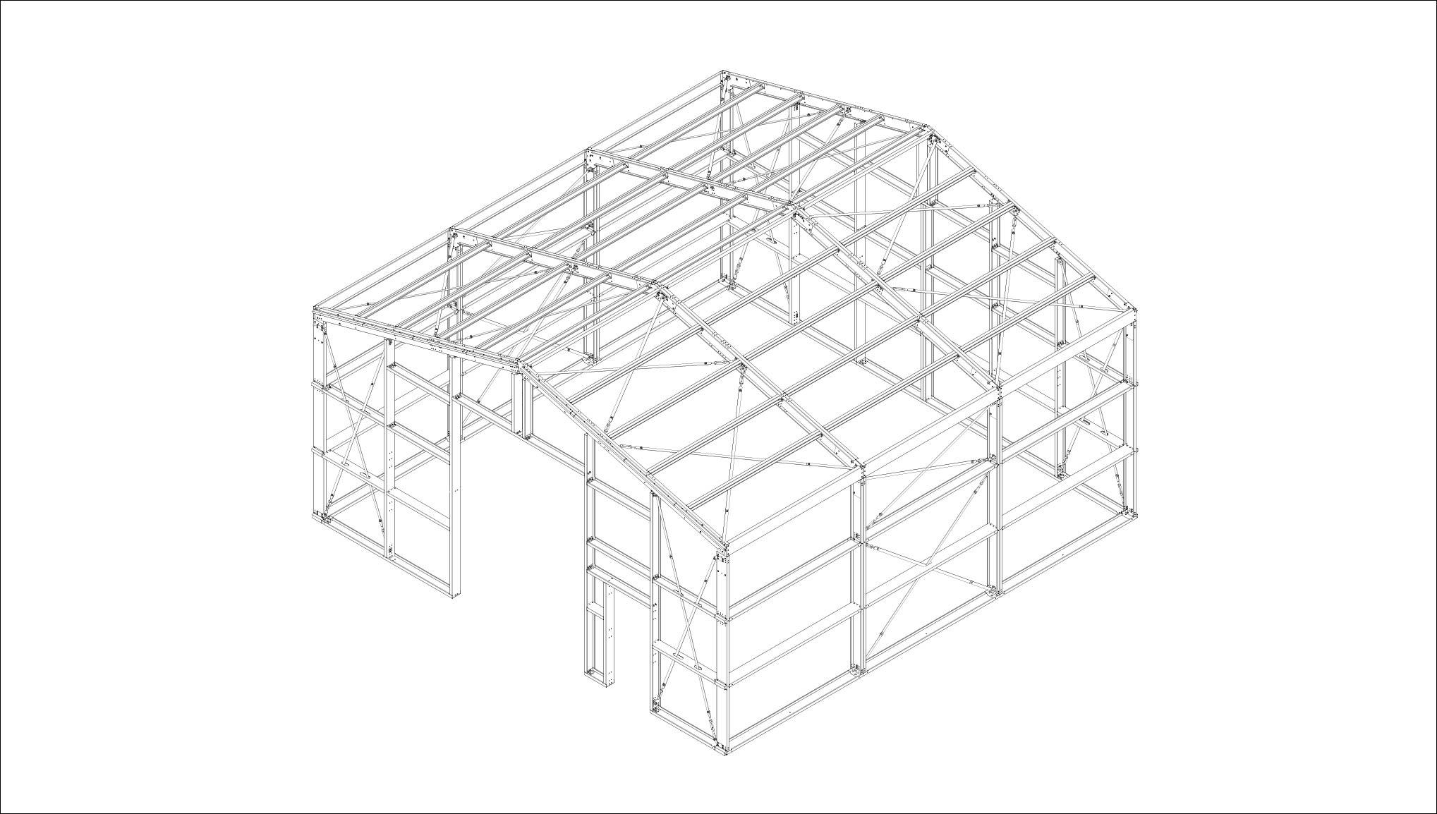 Steel structure H1010-44 | Kroftman