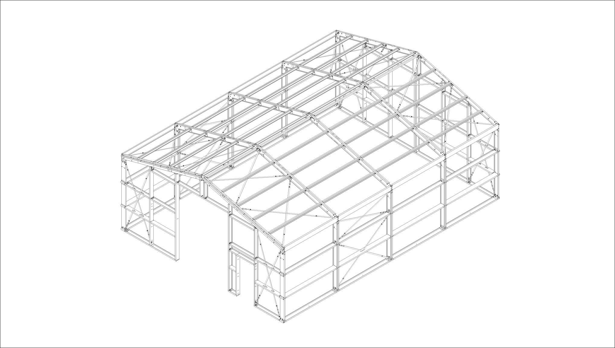 Steel structure H1013-40 | Kroftman