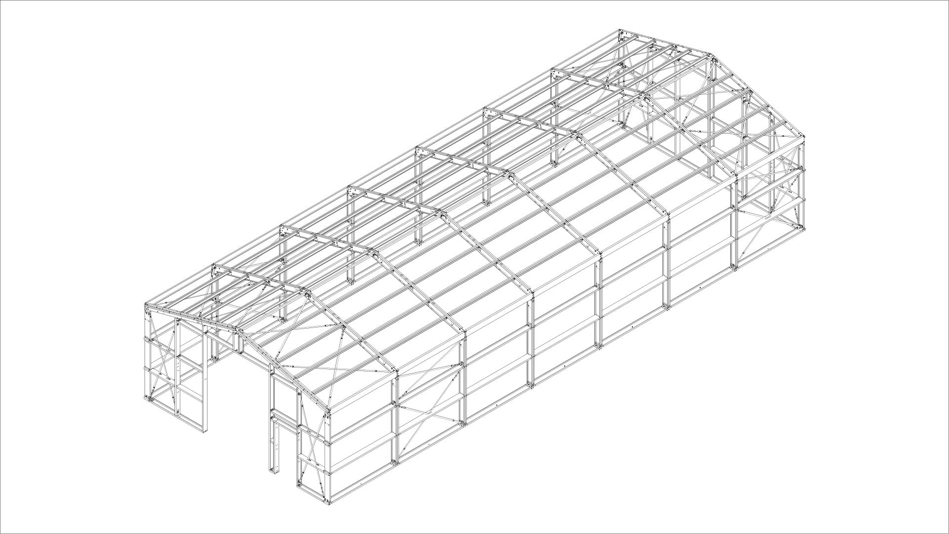 Steel structure H923-40 | Kroftman