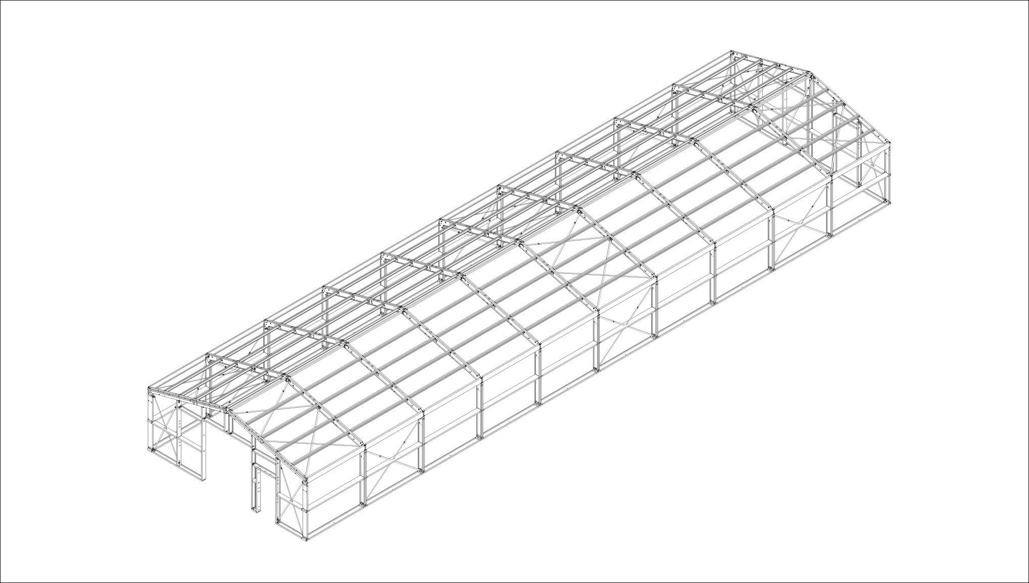 Steel structure H933-30 | Kroftman