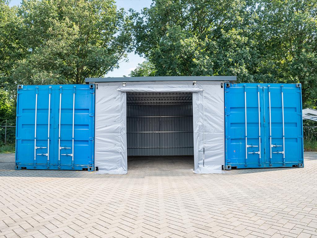 Container shelter Workbox 4x6m | Kroftman