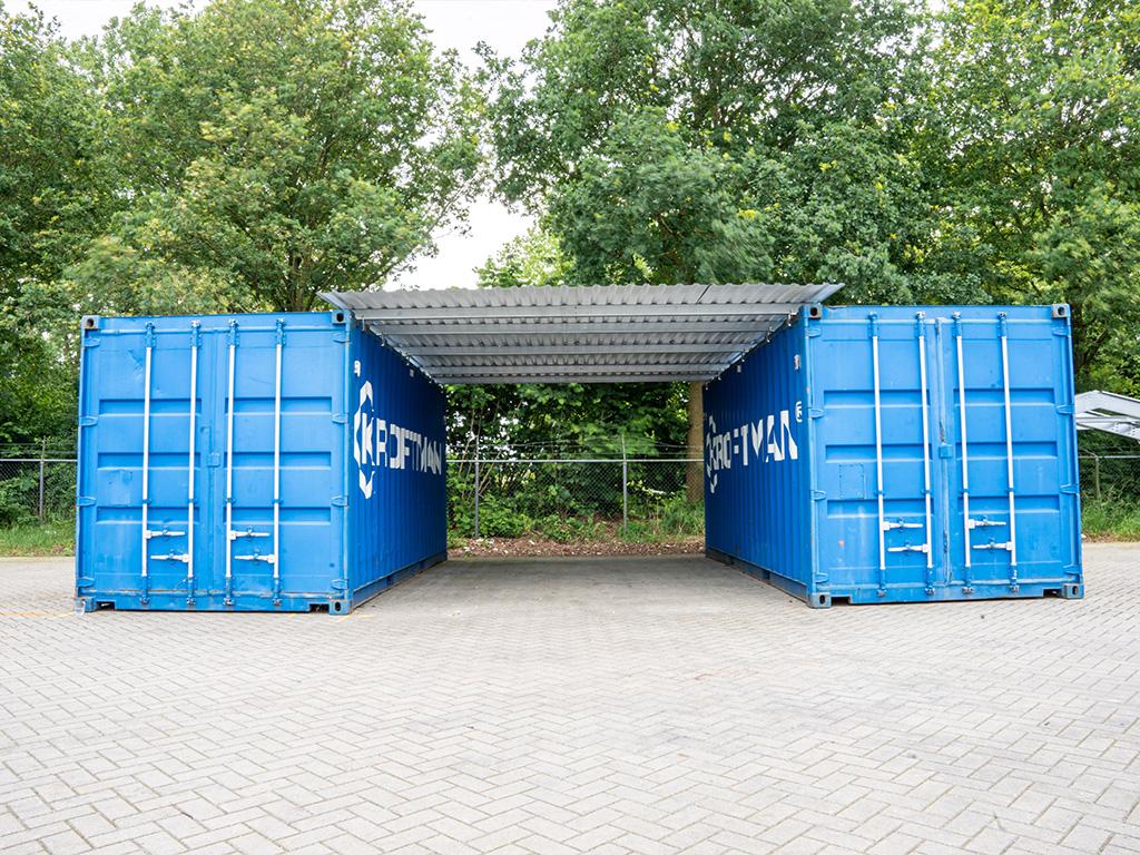 Container shelter Workbox 4x6m | Kroftman